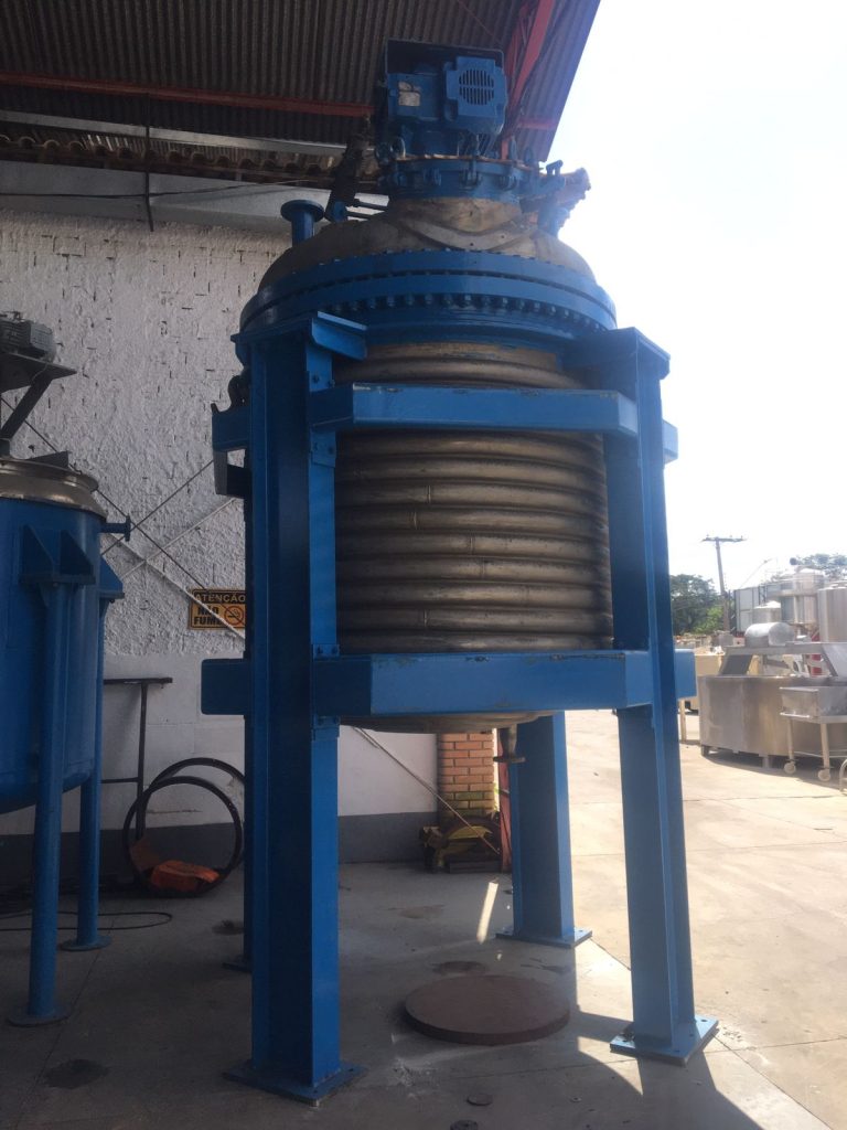 Reator 5.000 L c/ serpentina . – Cabreaço Comercio de Maquinas e ...